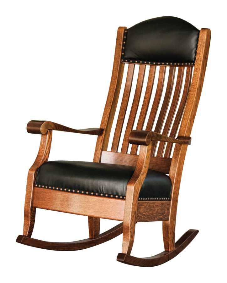 Auntie's Rocker | Amish Solid Wood Rocking Chairs | Kvadro Furniture