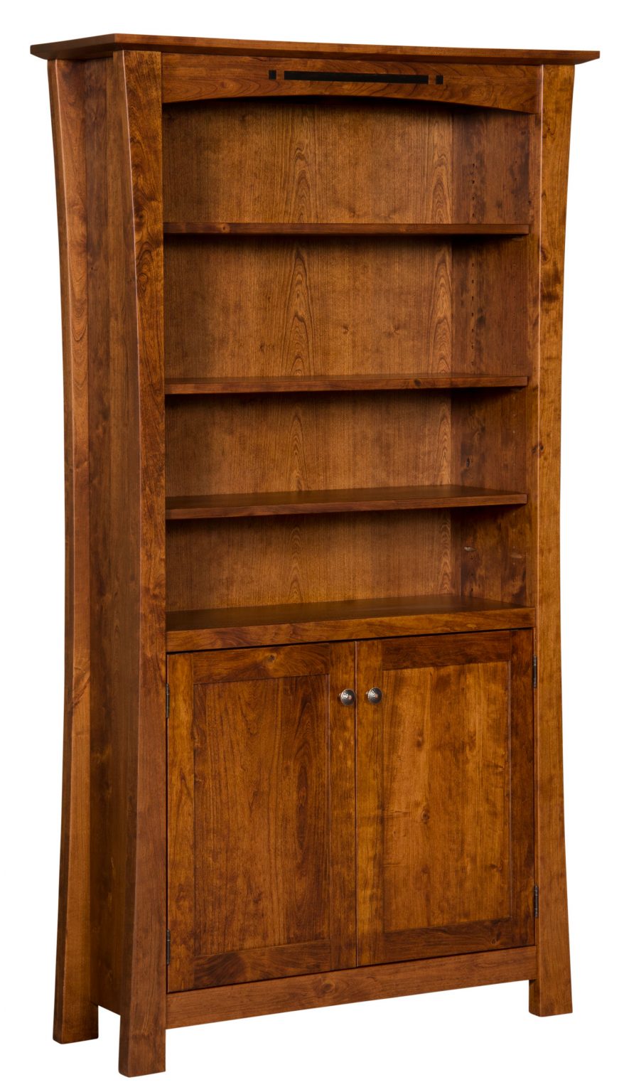 Arts & Crafts Bookcase | Amish Solid Wood Bookcases | Kvadro Furniture