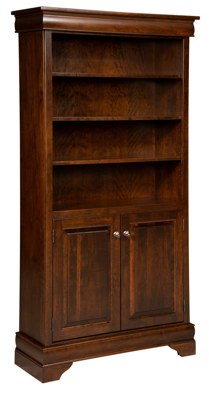 Fairfield Bookcase | Amish Solid Wood Bookcases | Kvadro Furniture