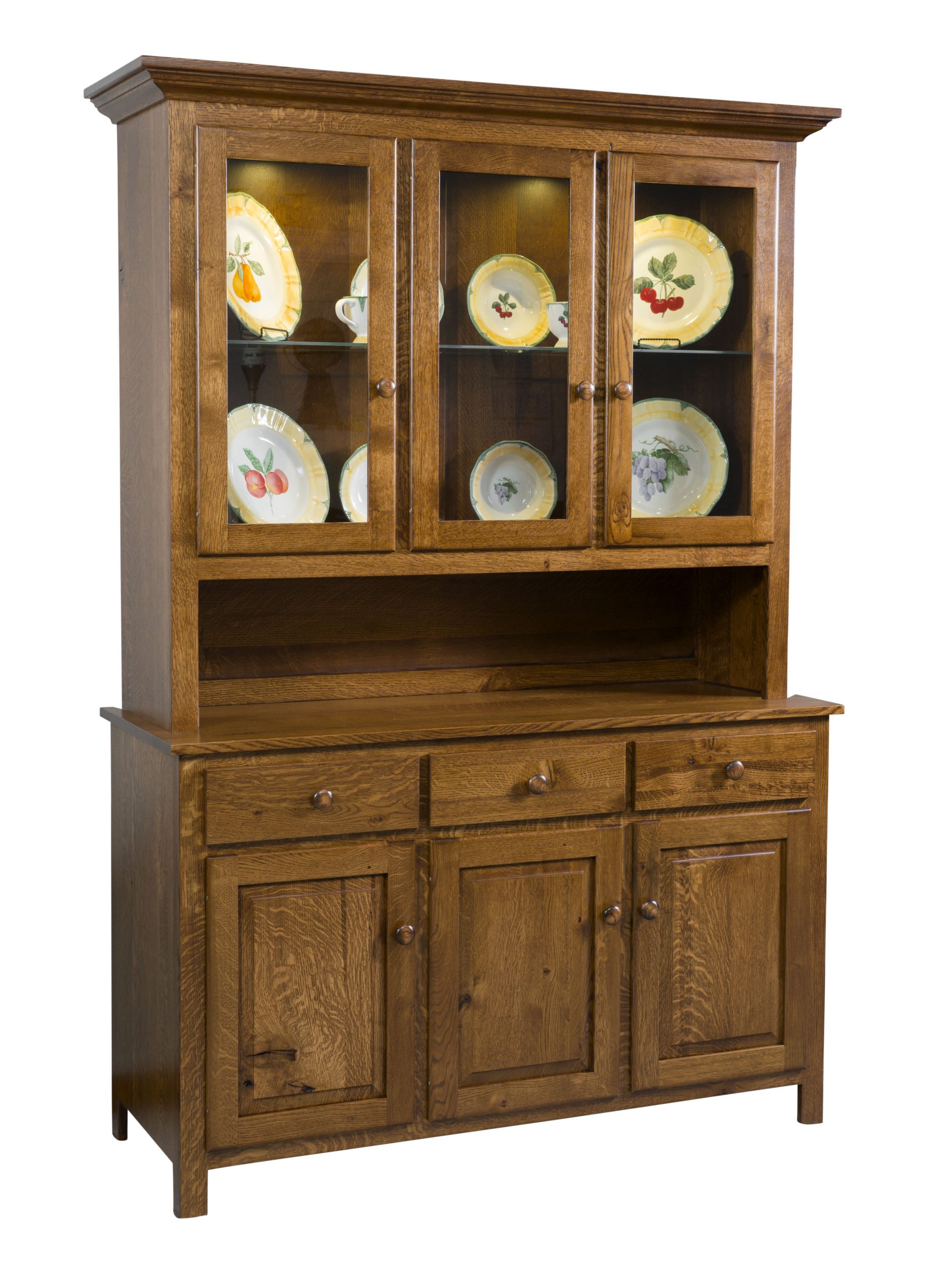 Shaker Hutch | Amish Solid Wood Hutches | Kvadro Furniture