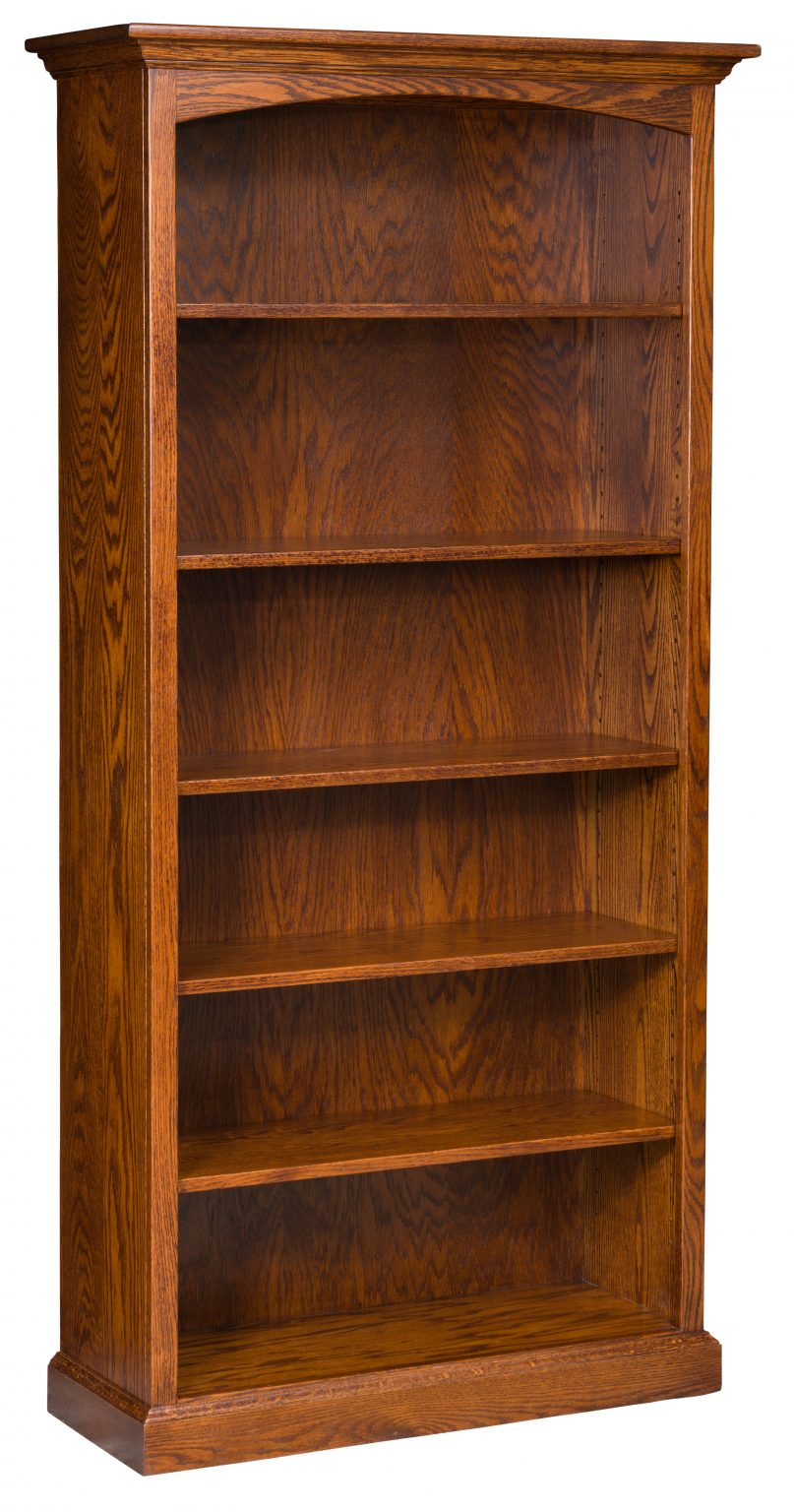 Traditional Bookcase | Amish Solid Wood Bookcases | Kvadro Furniture