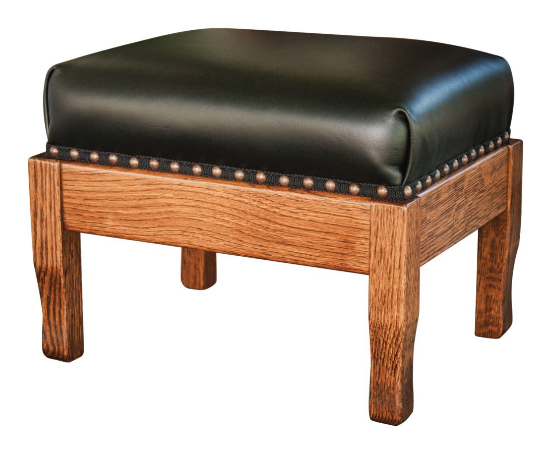 Footstool | Amish Solid Wood Footstools | Kvadro Furniture
