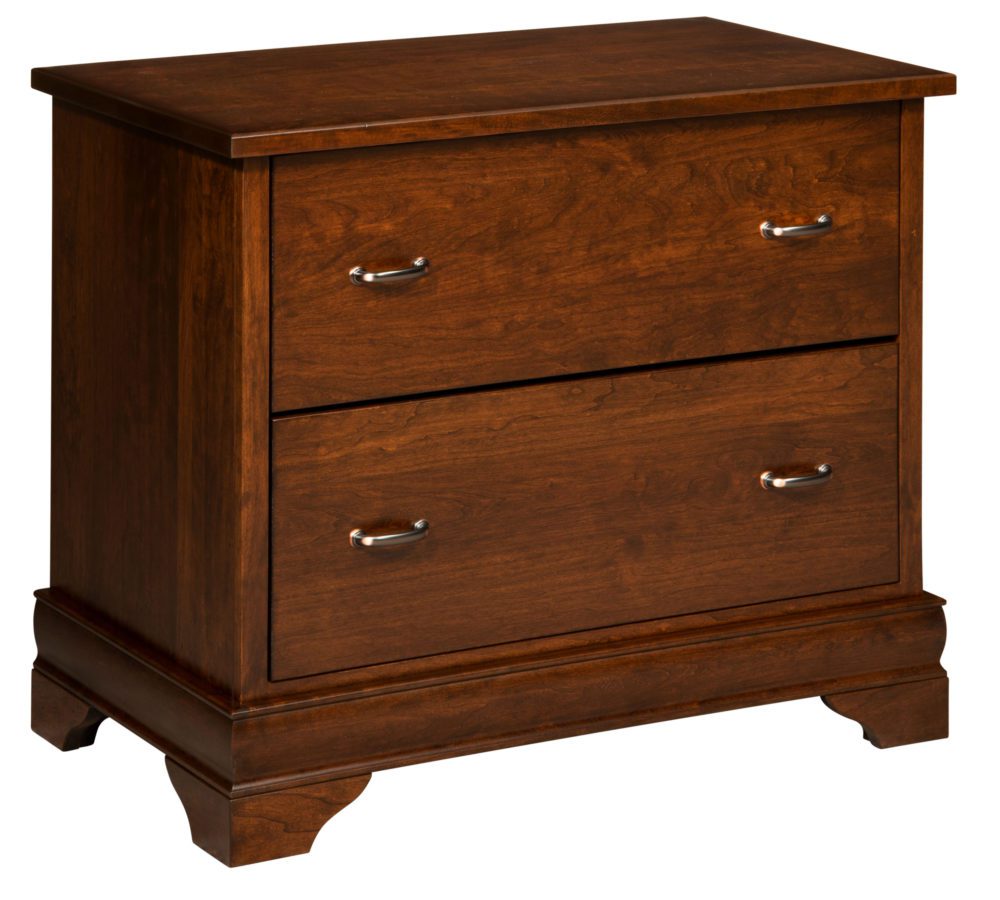 Fairfield Lateral File | Amish Solid Wood Filing Cabinets | Kvadro ...