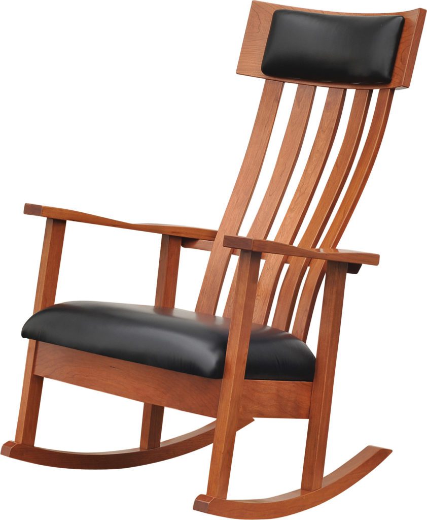 London Rocker | Amish Solid Wood Rocking Chairs | Kvadro Furniture