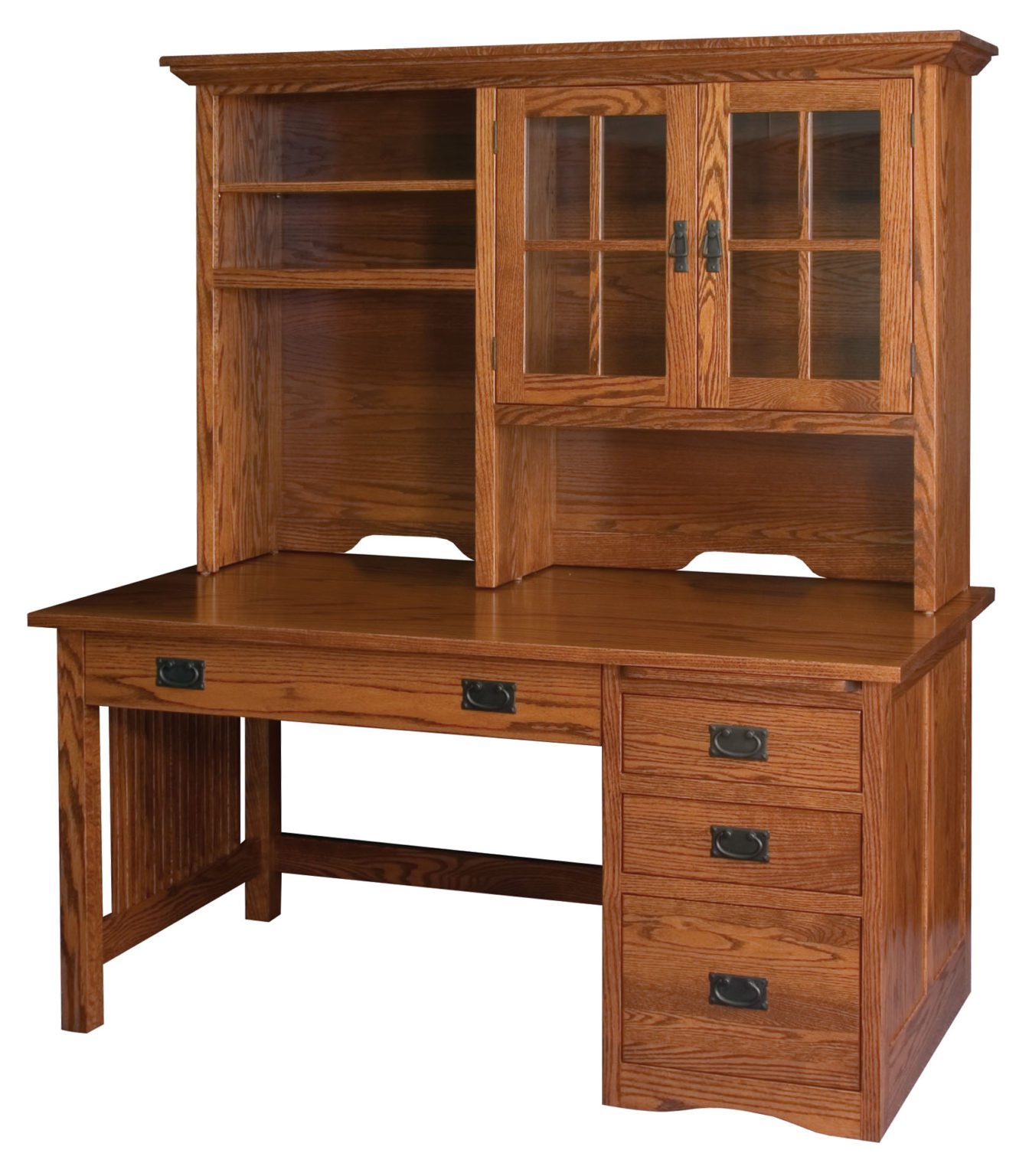 Mission Desk | Amish Solid Wood Desks | Kvadro Furniture