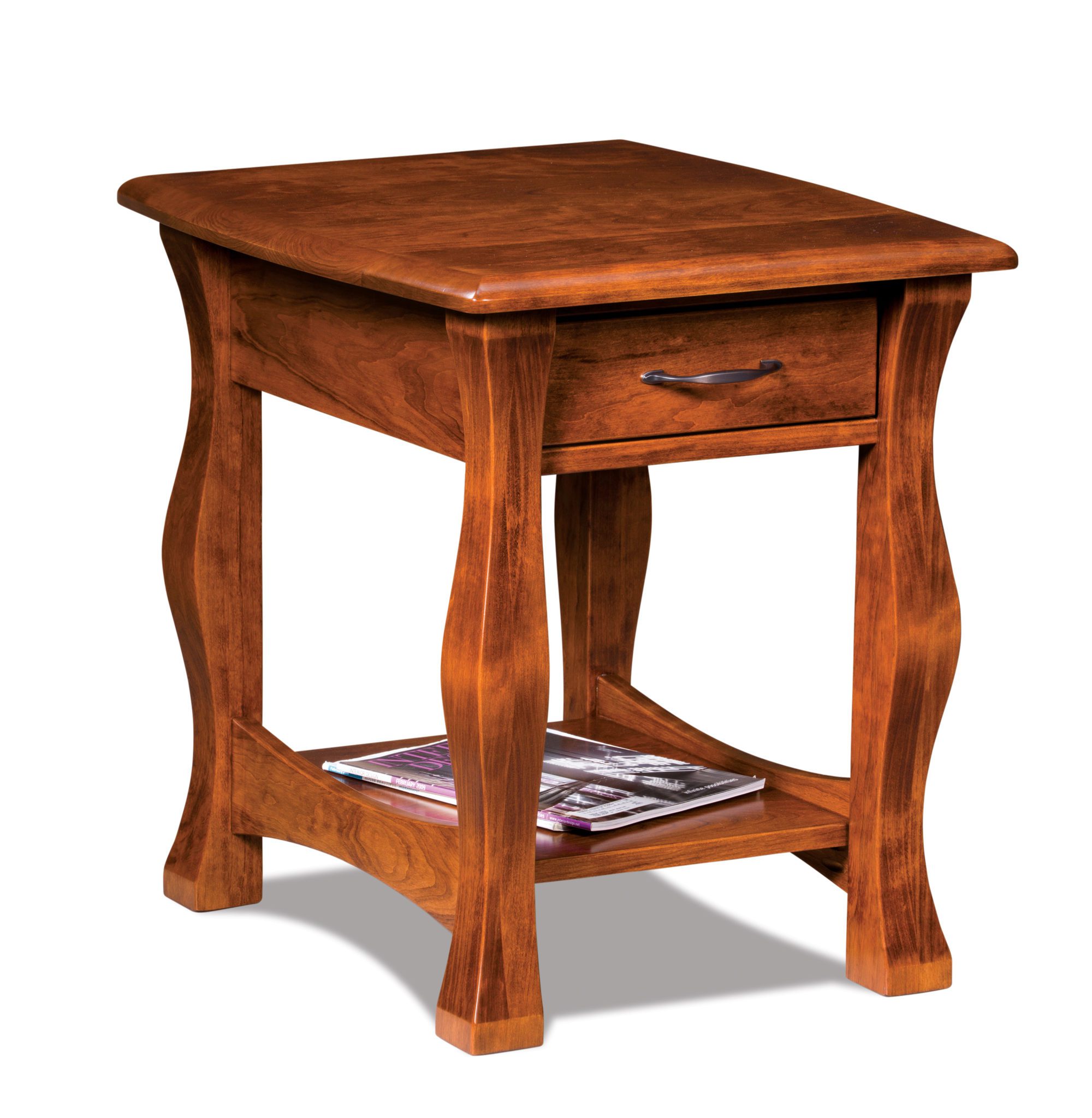 Reno End Tables | Amish Solid Wood Occasional Tables | Kvadro Furniture