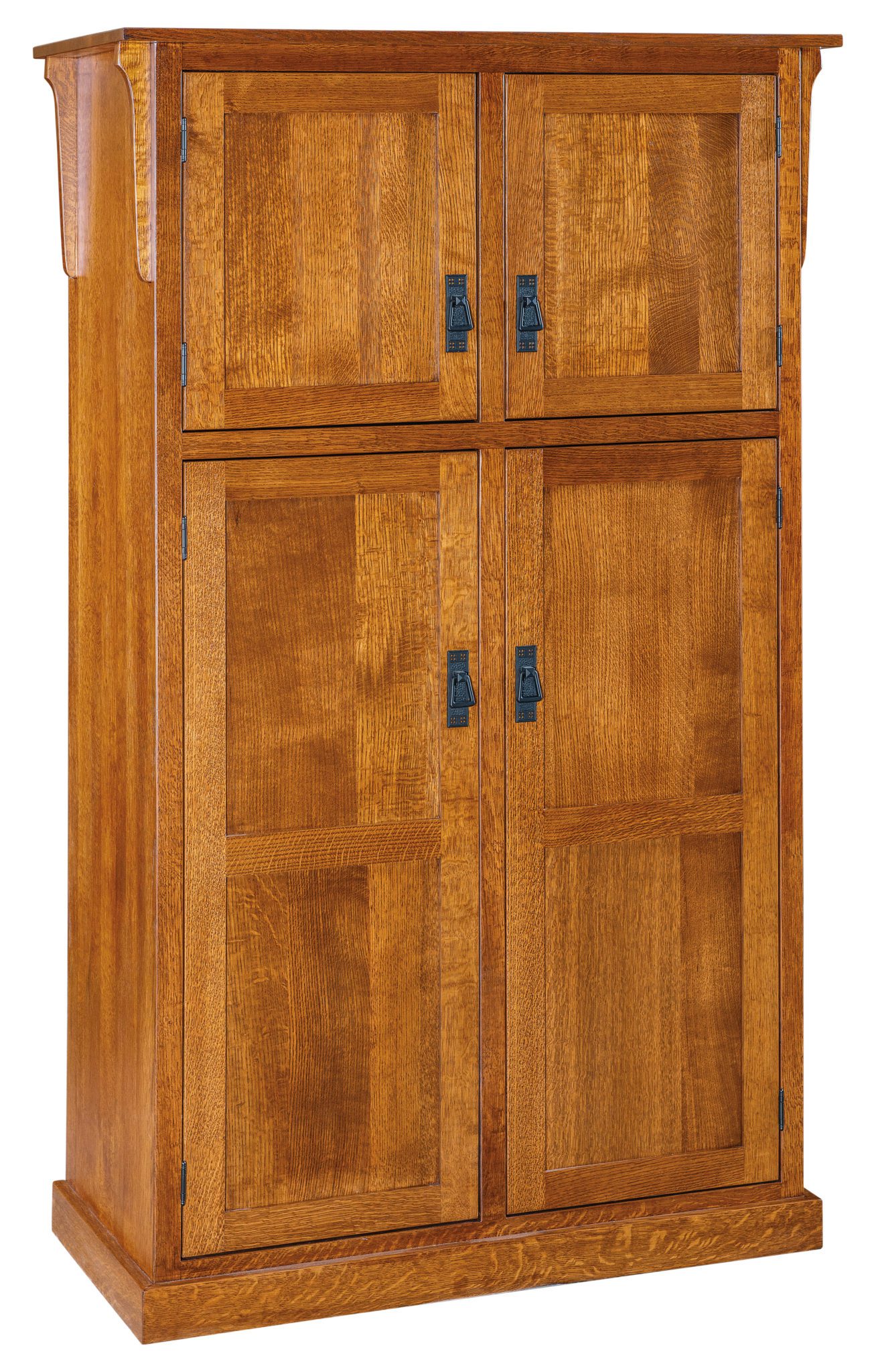 Mission Pantry | Amish Solid Wood Pantries | Kvadro Furniture