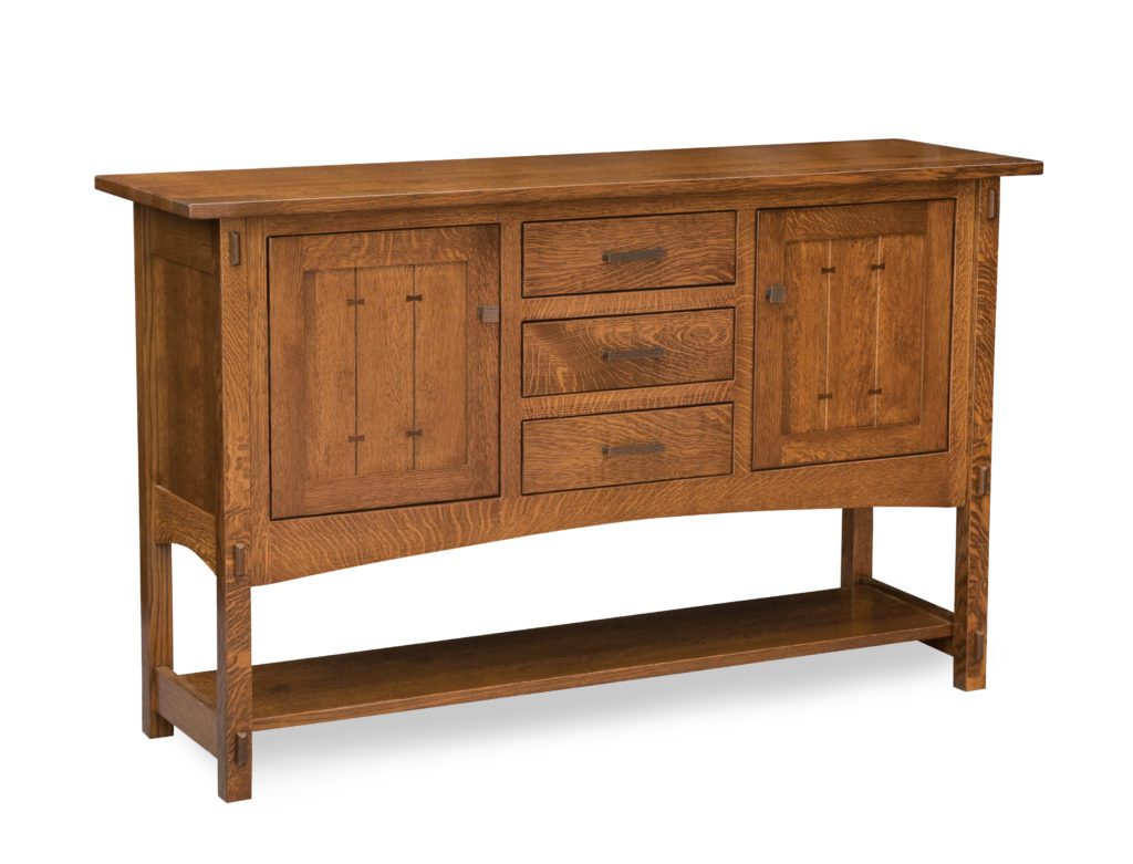 Crestline Sideboard | Amish Solid Wood Sideboards | Kvadro Furniture