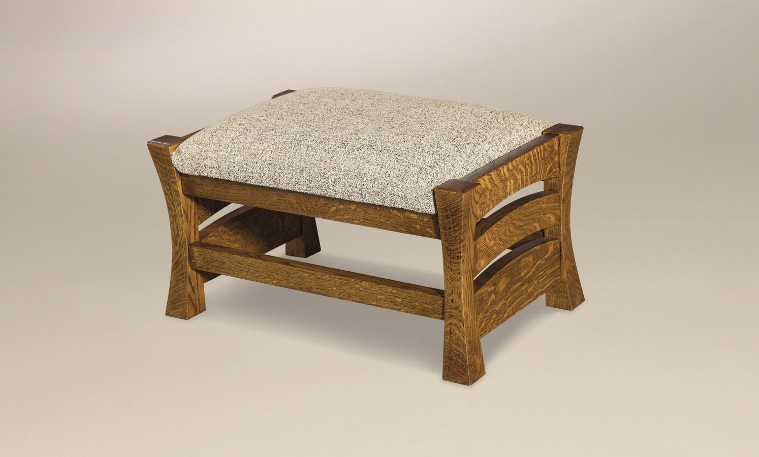 Barrington Footstool | Amish Solid Wood Footstools | Kvadro Furniture