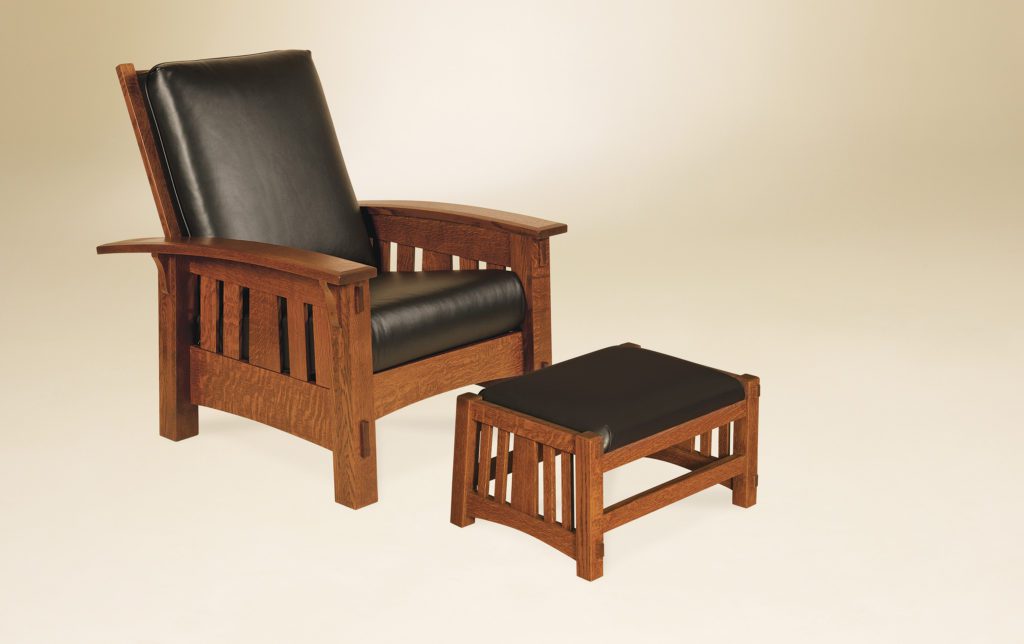 McCoy Morris Chair | Amish Solid Wood Chairs | Kvadro Furniture