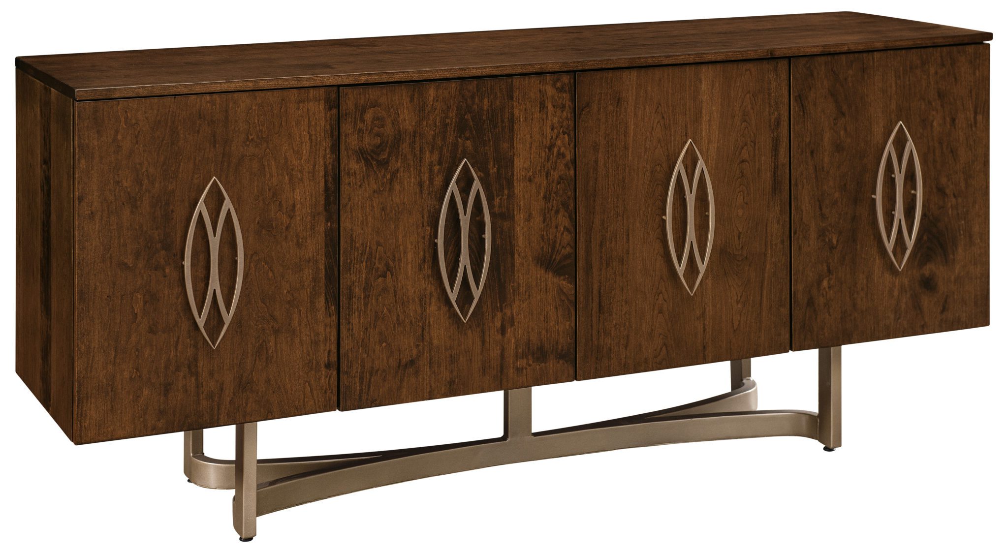 Regal Server | Amish Solid Wood Servers | Kvadro Furniture