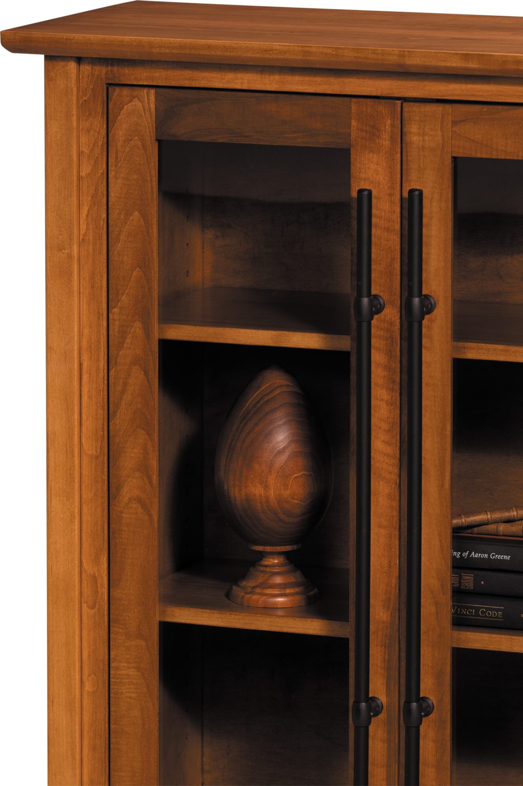 Iron Forge Cabinet | Amish Solid Wood Cabinets | Kvadro Furniture